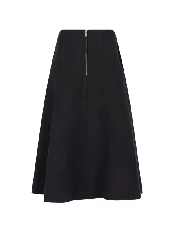 Moncler X Jil Sander Midi Flared Skirt
