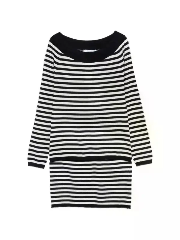 Max Mara Striped Cashmere Sweater