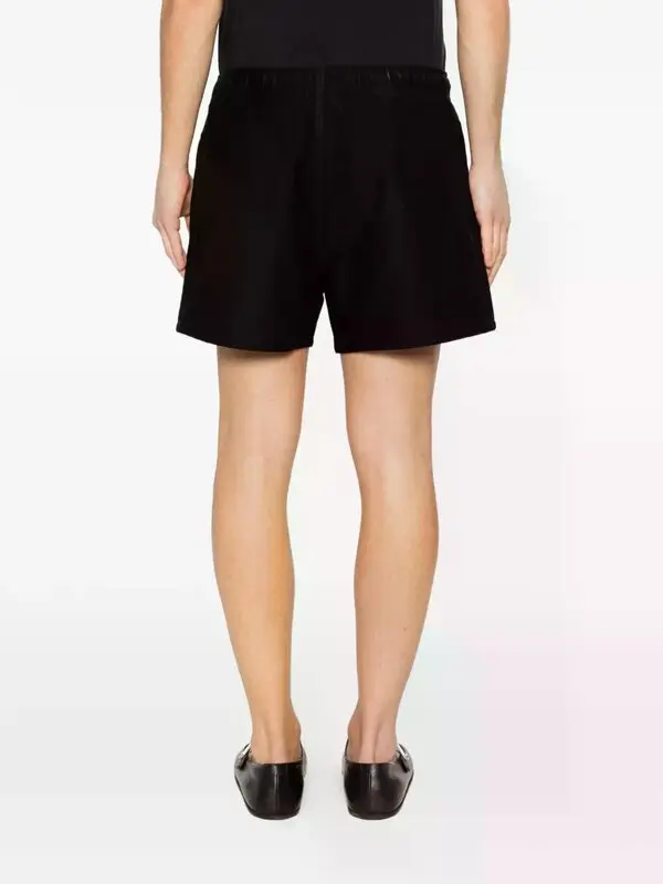 BODE Logo-detail Shorts - Black