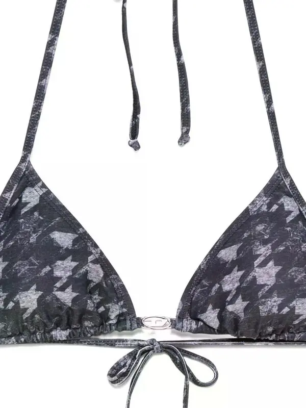 DIESEL Houndstooth Bikini Top