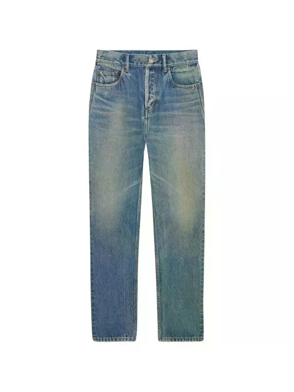 Saint Laurent 90's High-rise Buttoned Jeans