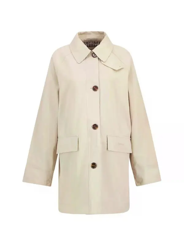 Barbour Buttoned Trench Coat