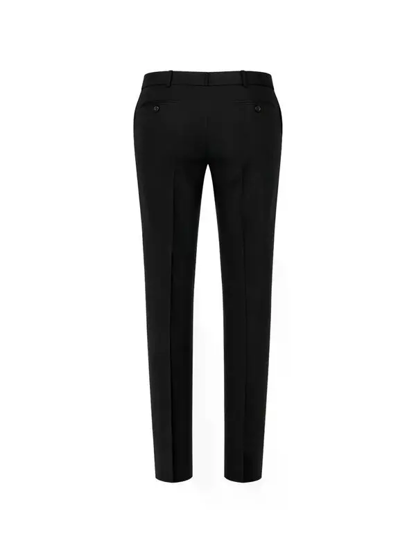 Alexander McQueen Pressed-crease Trousers