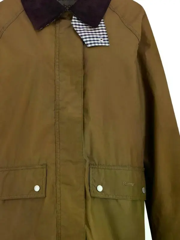 Barbour Check-detail Coat