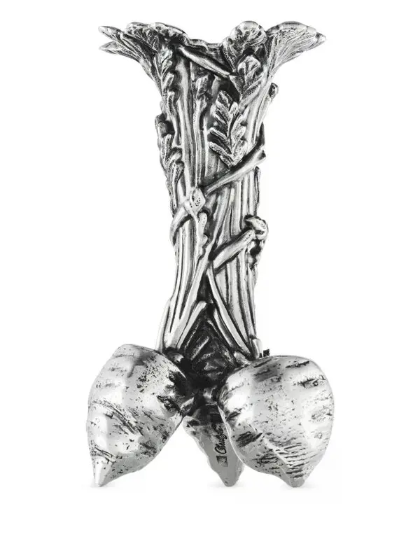 Christofle Bunch Of Carrots Vase - Silver