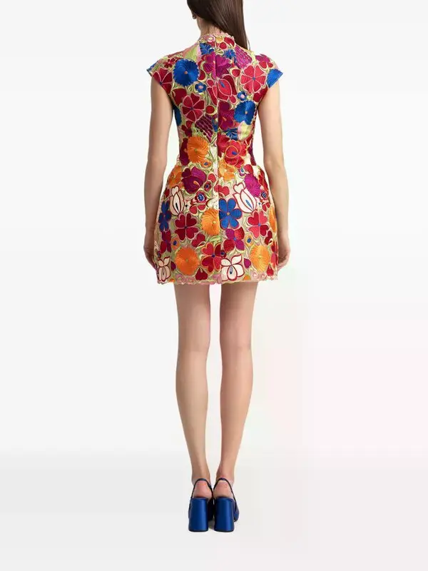 GEMY MAALOUF Floral Print Mini Dress
