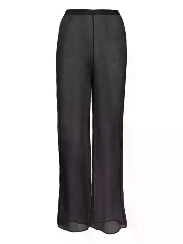 Christopher Esber Sheer Beachwear Trousers - Black