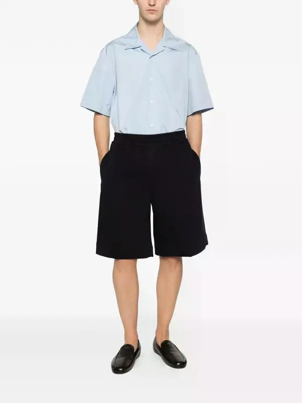 JIL SANDER Pressed-crease Elasticated Shorts