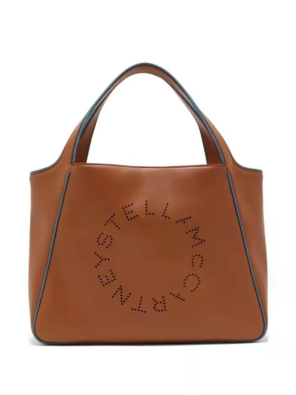 Stella McCartney Perforated Logo Tote Bag