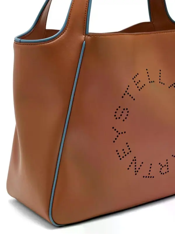 Stella McCartney Perforated Logo Tote Bag