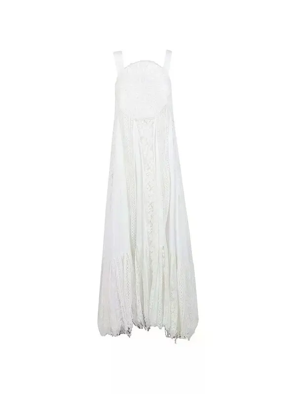 Loewe Lace-detail Maxi Dress