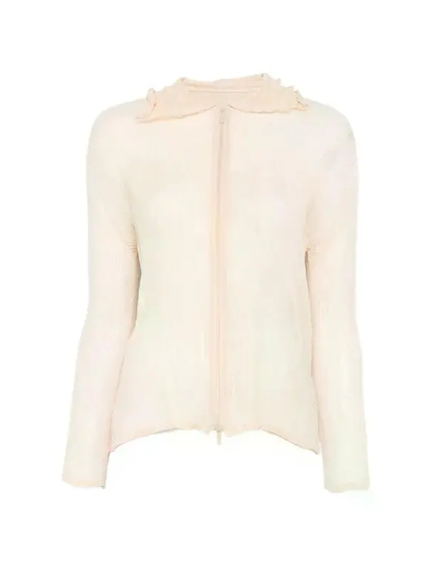 Issey Miyake Chiffon Twisted Top