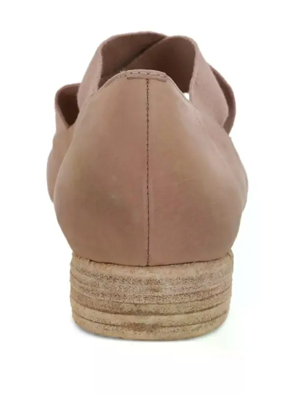 UMA WANG Square-toe Loafers