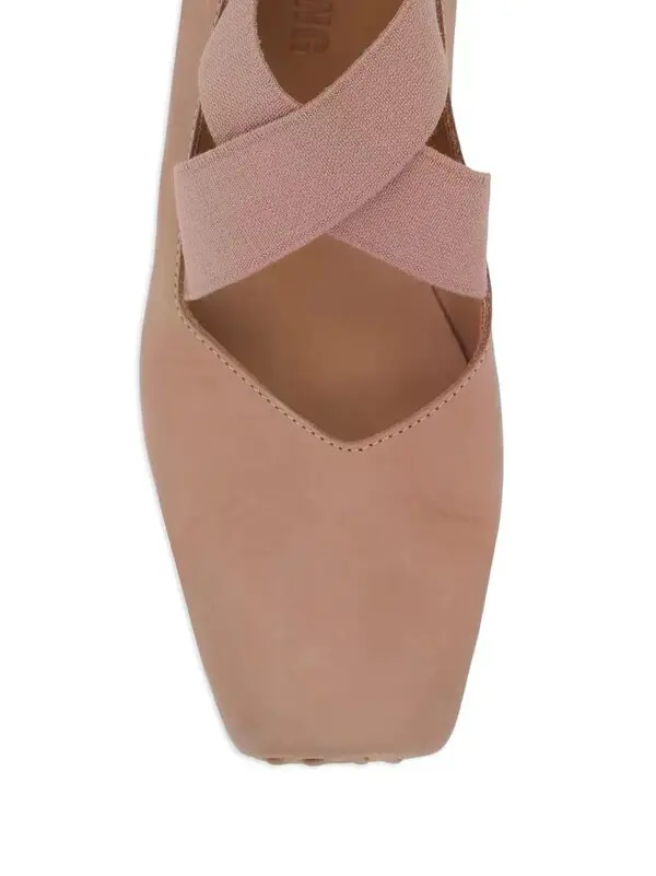 UMA WANG Square-toe Loafers