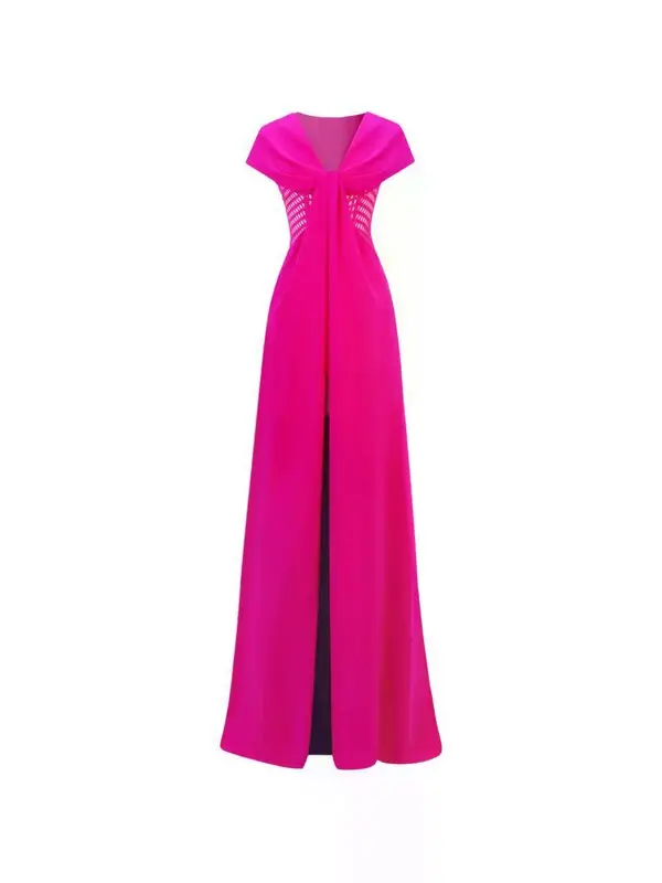 GEMY MAALOUF Bow-like Maxi Dress