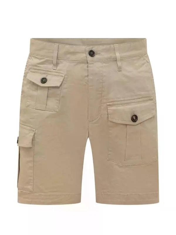 Dsquared2 Button Cargo Short - Neutrals