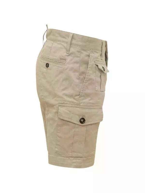 Dsquared2 Button Cargo Short - Neutrals