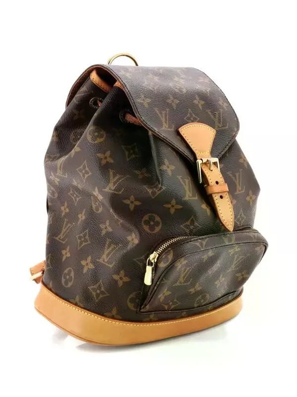 LOUIS VUITTON Montsouris Monogram Canvas Mm Backpack
