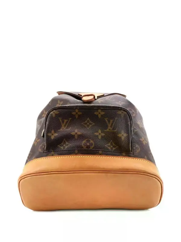LOUIS VUITTON Montsouris Monogram Canvas Mm Backpack