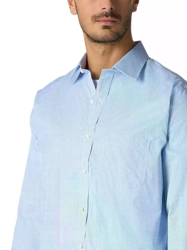 Brooks Brothers Buttoned Check-pattern Shirt