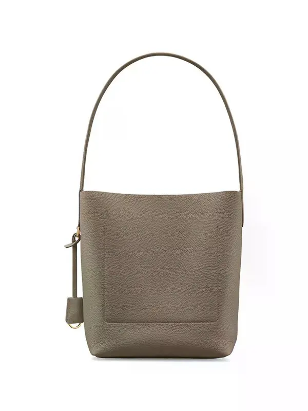 MAISON DE SABRE Grained Texture Bucket Bag