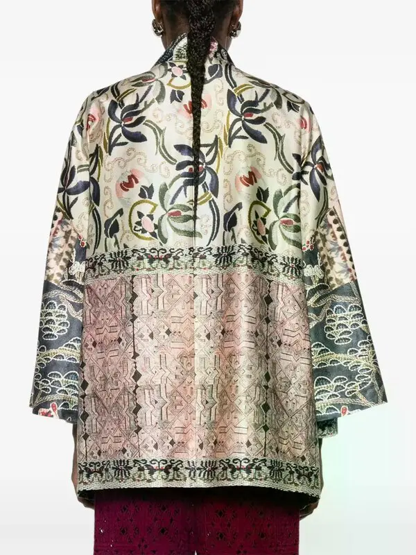 HUI MILANO Floral Print Jacket