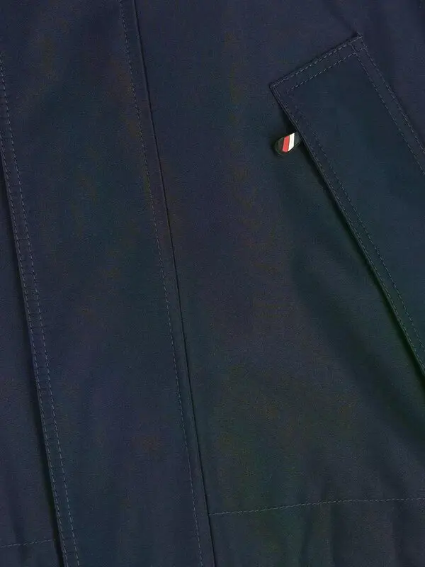 Moncler Hooded Technical Shell Coat
