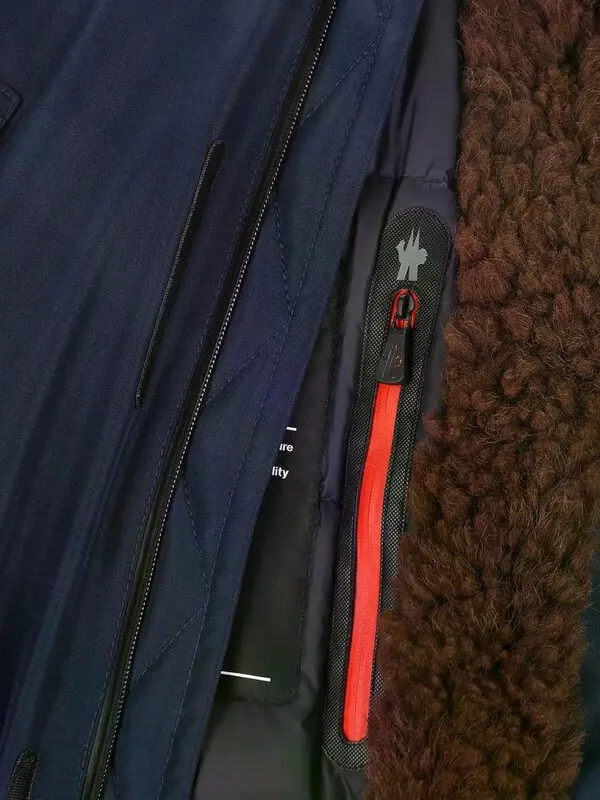 Moncler Hooded Technical Shell Coat