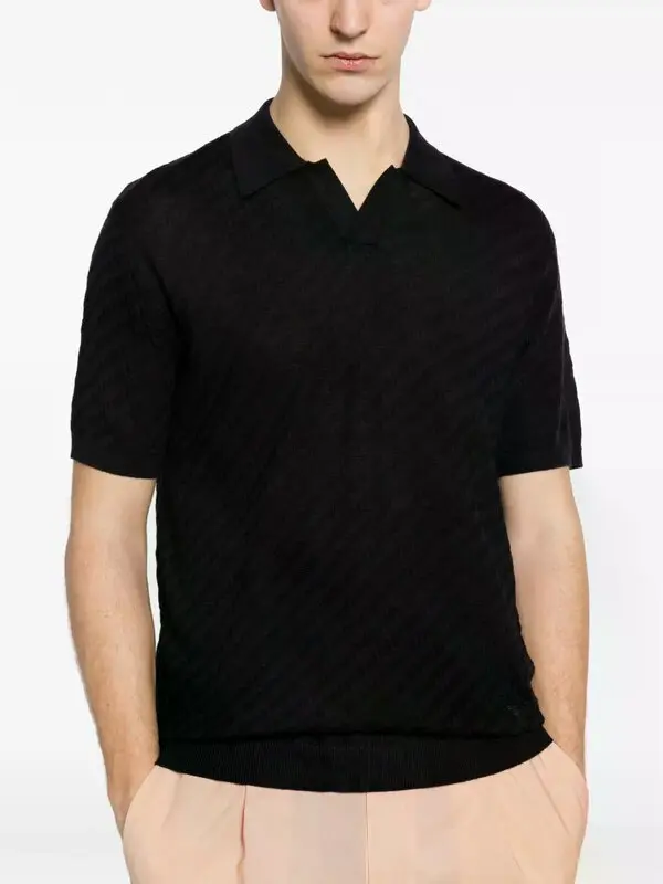 Emporio Armani Jacquard Polo