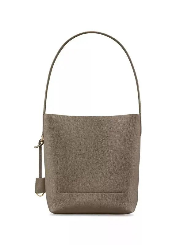 MAISON DE SABRE Grained Texture Bucket Bag