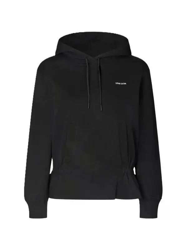 Stine Goya Ruffled-hem Hoodie