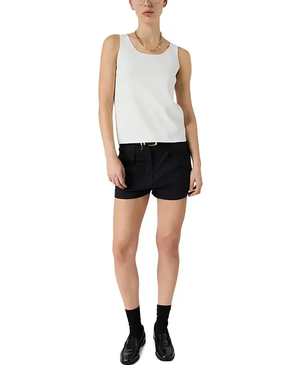 Gerard Darel Lucina Knit Tank - White