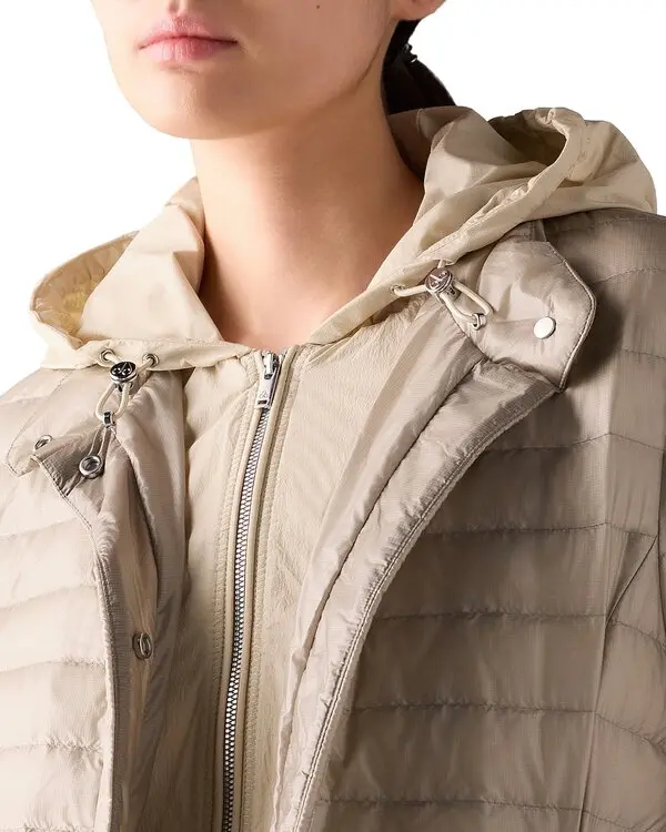 Moose Knuckles Cloud Walker Short Jacket - Alabaster