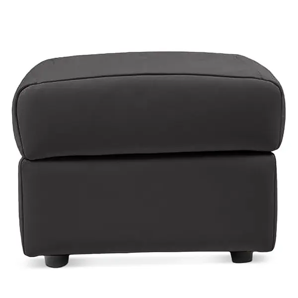 GIUSEPPE NICOLETTI Noto Leather Ottoman - Bull - Espresso