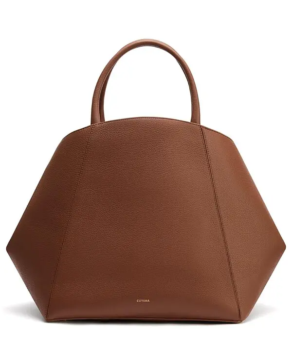 Cuyana Forma Satchel - Dark Chestnut