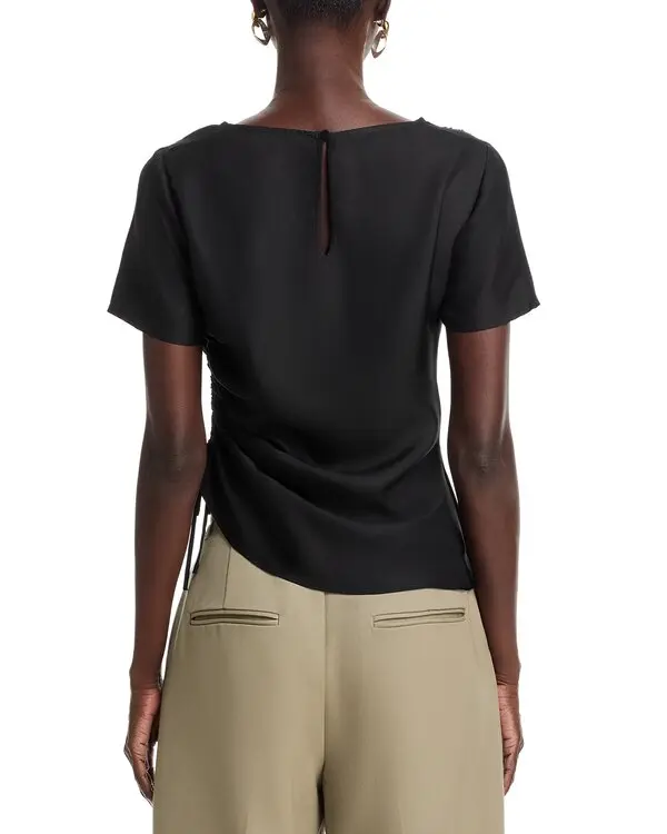 TOCCIN Uma Silk Top - Jet