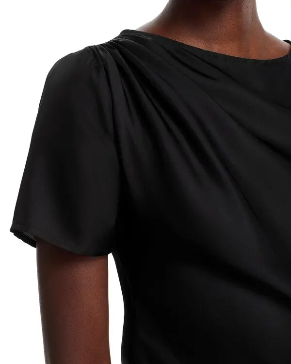 TOCCIN Uma Silk Top - Jet