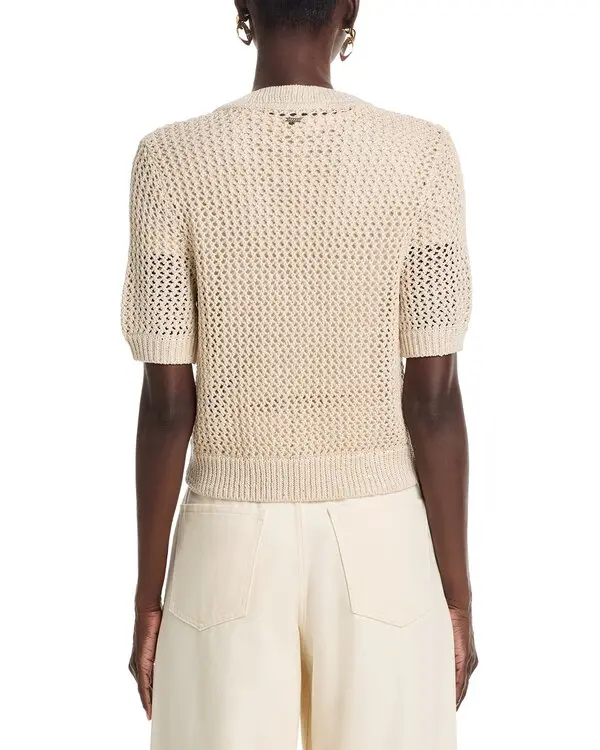 TOCCIN Janice Short Sleeve Cardigan