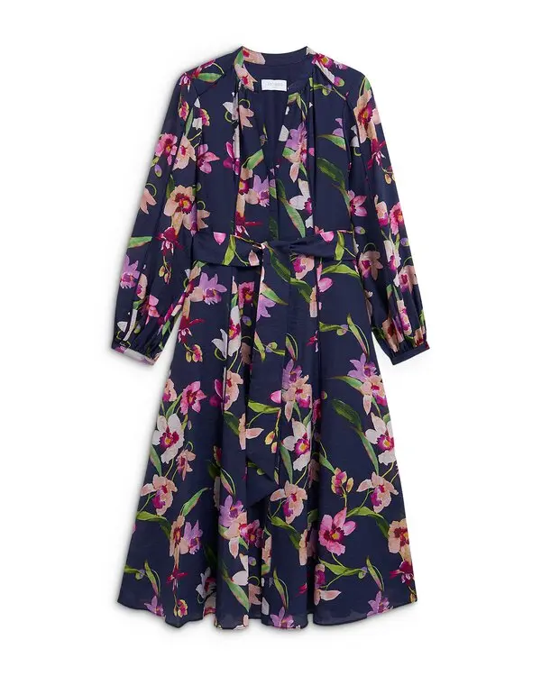 HOBBS LONDON Petites Pippa Midi Dress