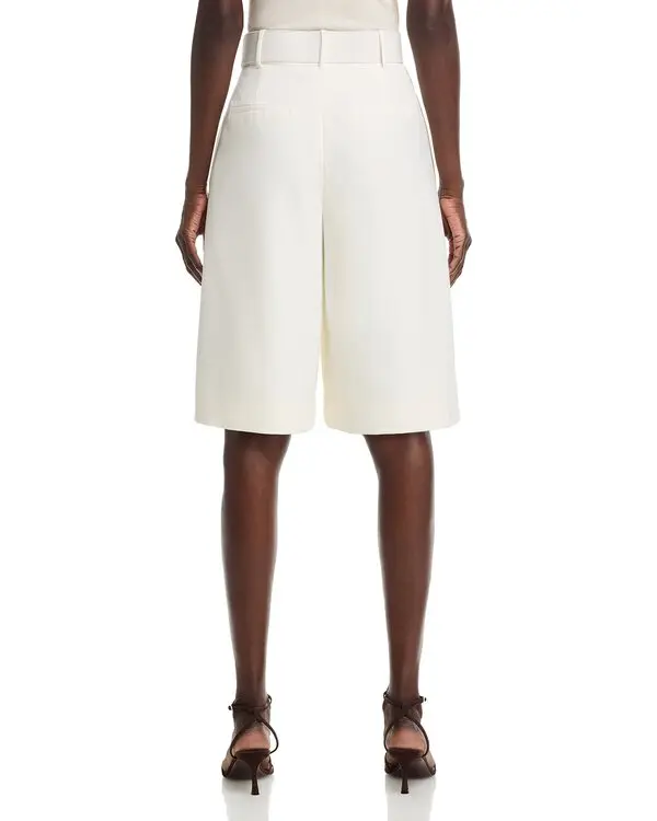 TOCCIN Nina Belted Culotte Shorts - Optic