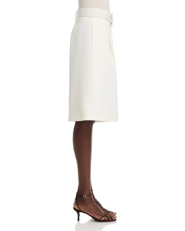 TOCCIN Nina Belted Culotte Shorts - Optic
