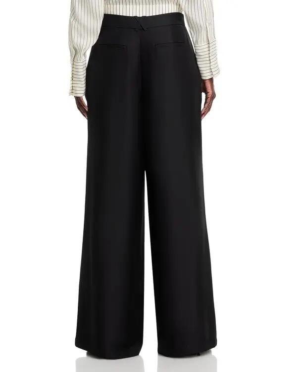 TOCCIN Solara Silk Wide Leg Pants