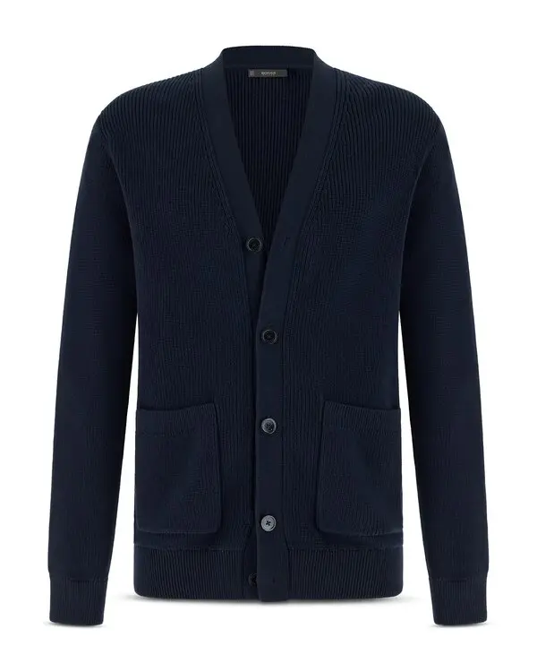 Boggi Milano Knitted Cotton Cardigan