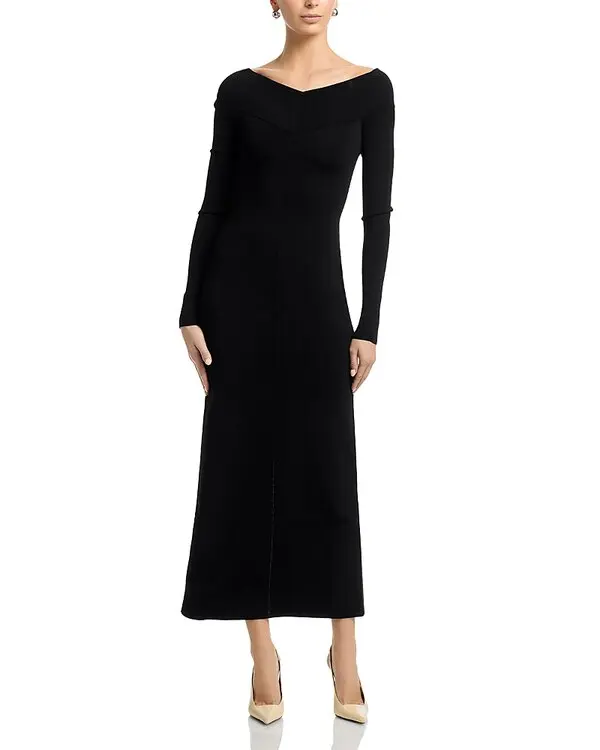 Stella McCartney Compact Knit Midi Dress