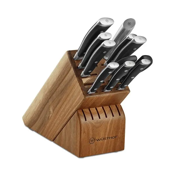WUSTHOF Classic Ikon 11 Piece Knife Block Set - No Color