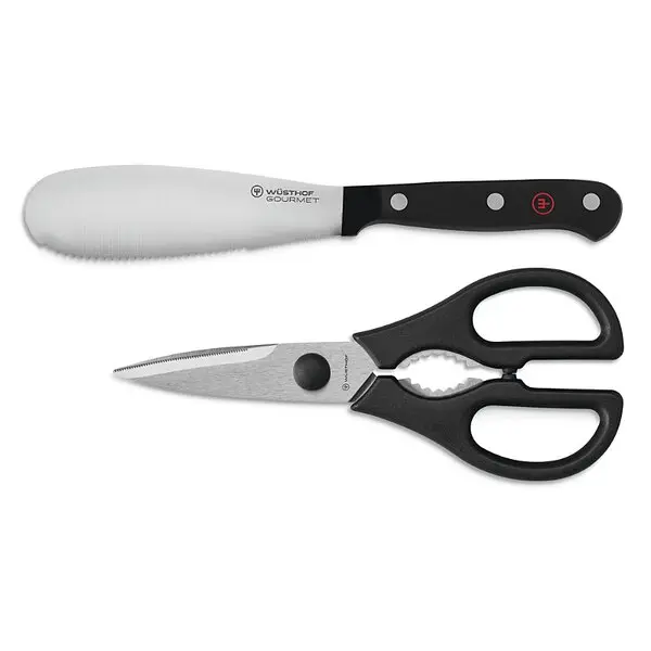 WUSTHOF Gourmet Series Kitchen Shears & Spreader Set - No Color