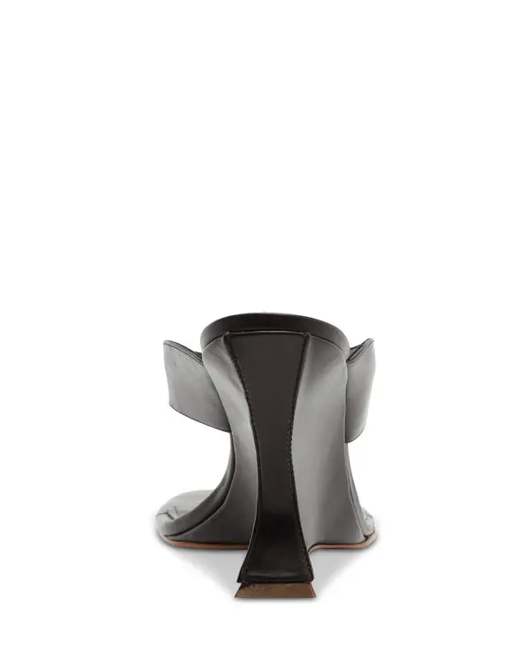 Schutz Maya Wedge Sandals - Root Brown