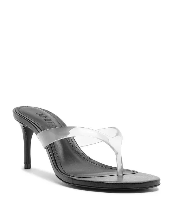Schutz Roslyn Sandals - Black