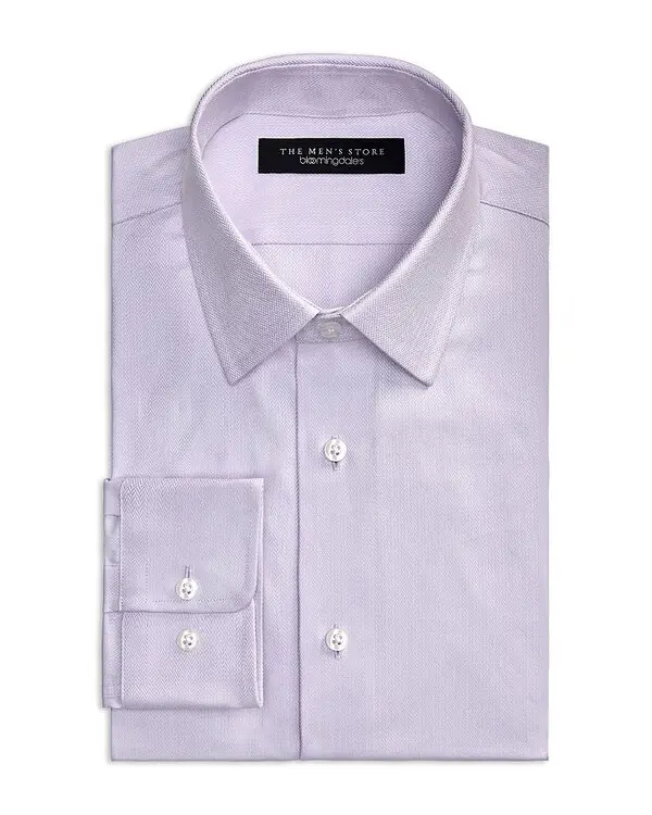 Bloomingdale'S Slim Fit Stretch Dress Shirt Exclusive - Lavender