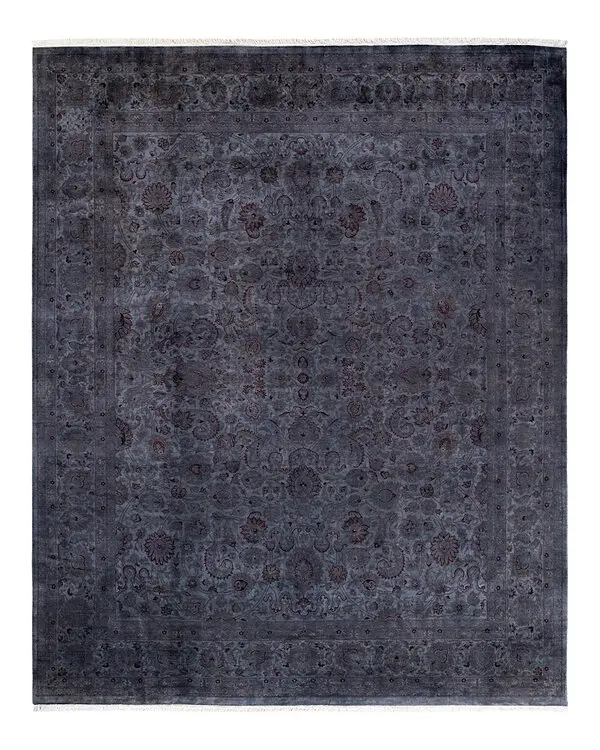 Bloomingdale'S Fine Vibrance M1045 Area Rug, 8'2 X 9'10 - Silver